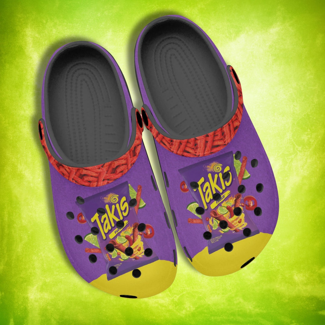 Takis Clogs, Chips Clogs, Takis Fuego Clog, Takis Fan, Takis Sandals ...