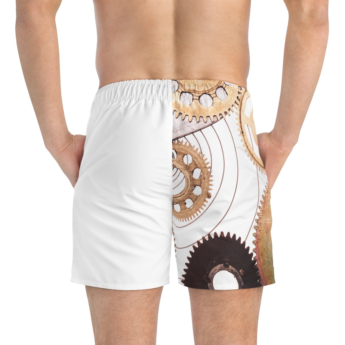 CUSTOM Steampunk Swim Trunk, Summer Swim Trunk, Steam Punk Swimsuit ...