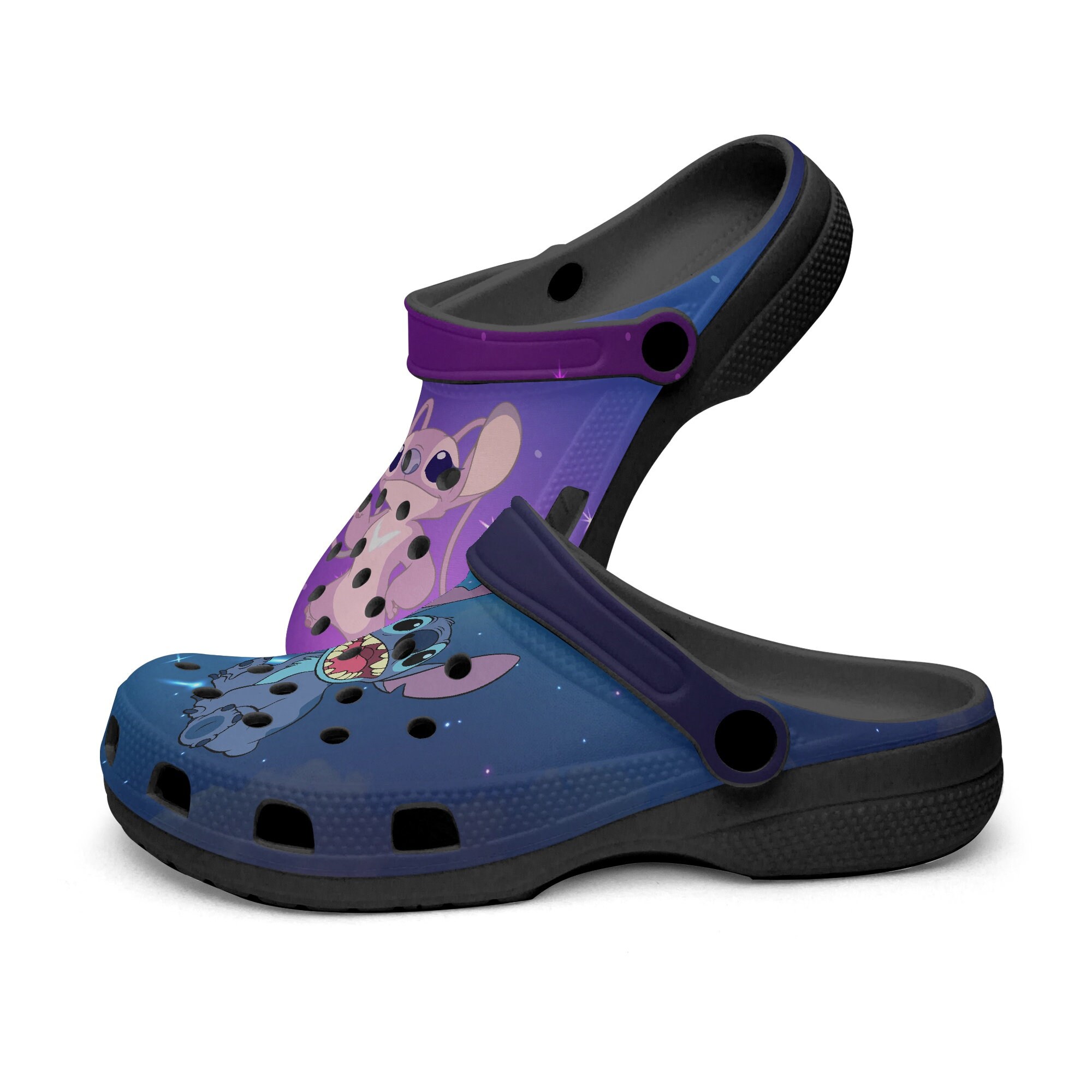 Stitch and Angel Clogs, Disney Clogs, Stitch Clogs, Angel Clogs, Lilo ...