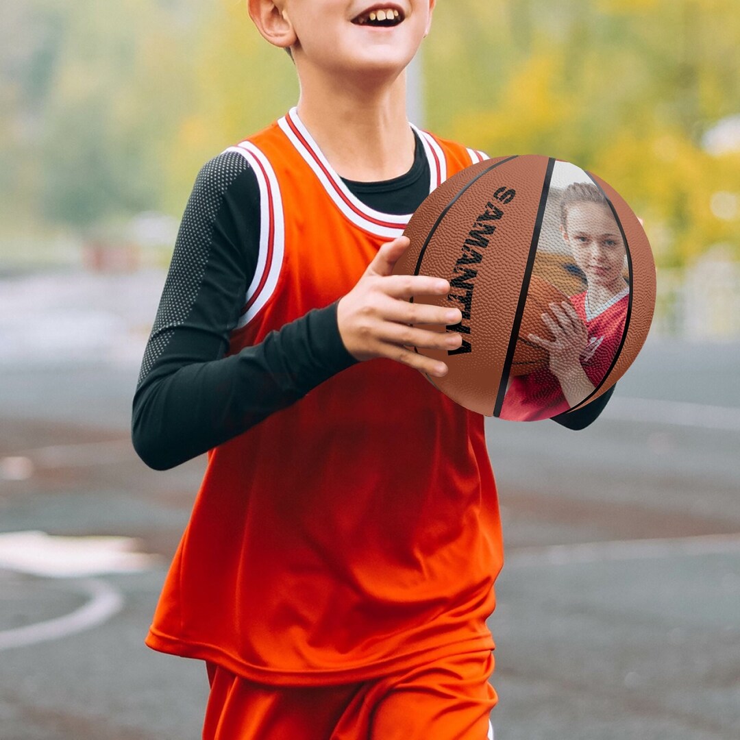 Custom Basketball With Name Your Photo on Basketball - Etsy