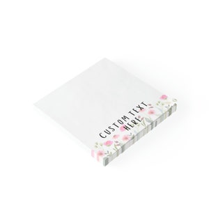 Custom Post-it® Note Pads, Sticky Notes Business Logo Personalize ...