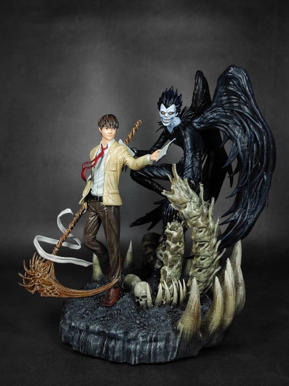 Death Note Anime Statua 25 X 23 Cm / 3d Printed / Resin / - Etsy