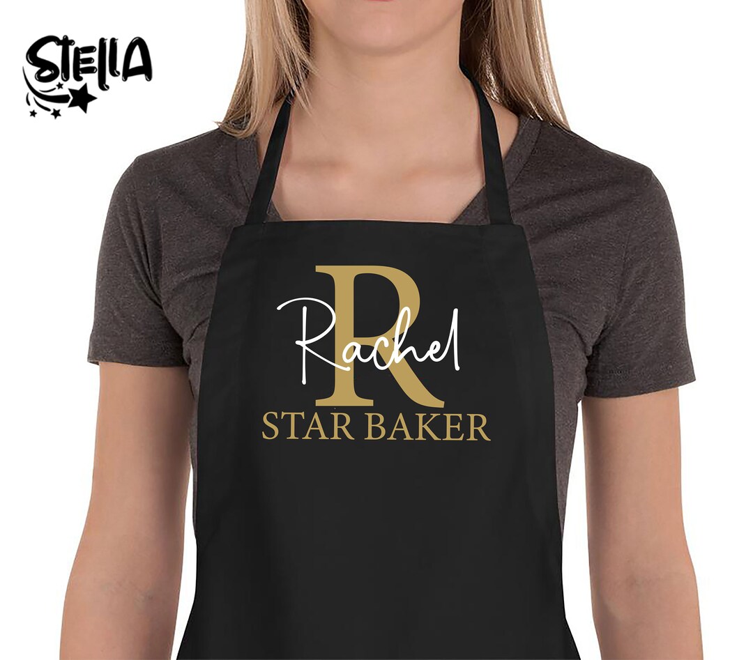 Personalized Gold Apron Personalized Cooking Apron - Etsy