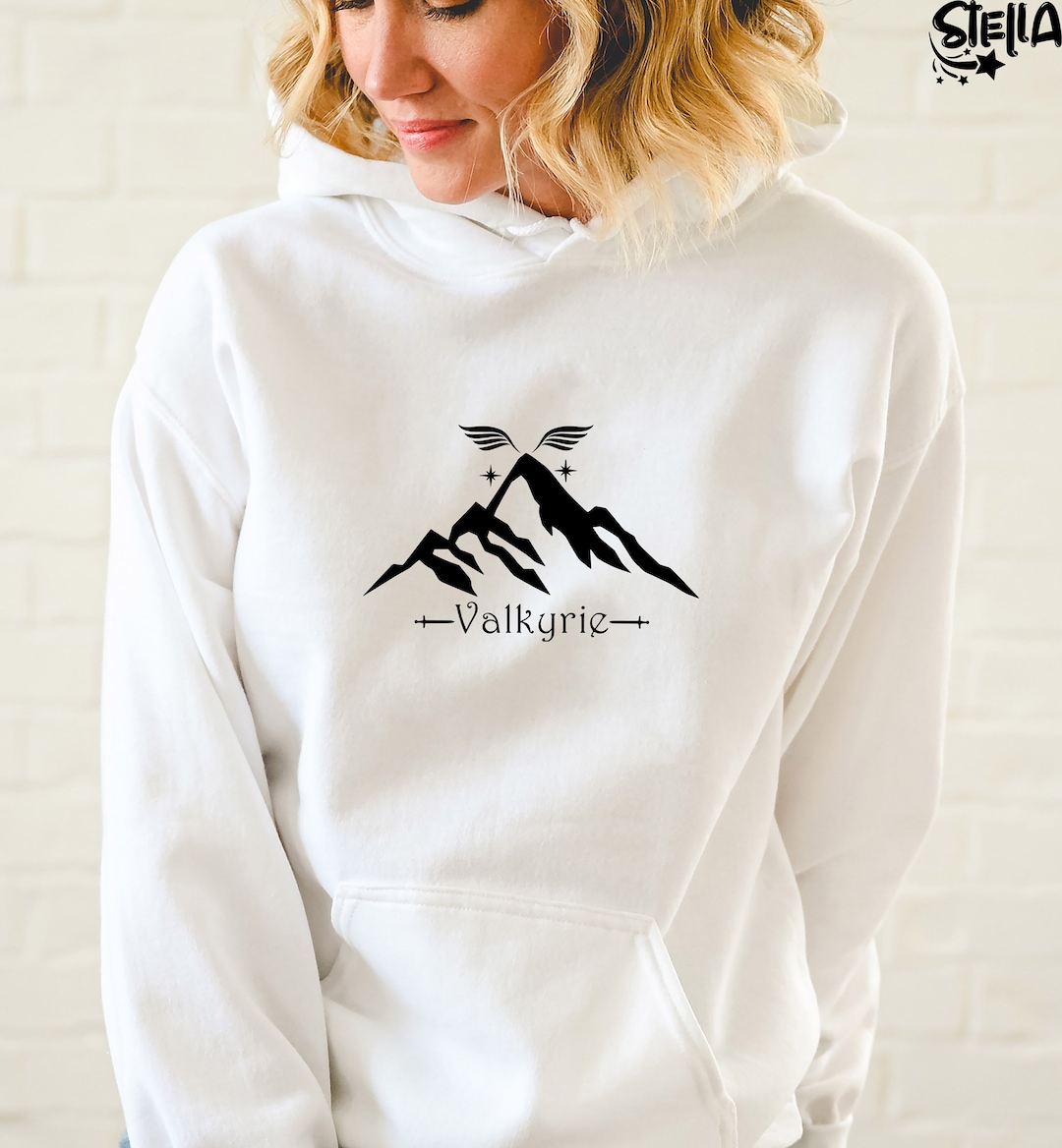 Valkyrie Hoodie, Viking Hoodie, Valkyrie Sweatshirt, Velaris Hoodie ...