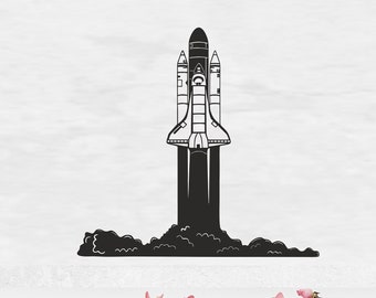 Laser Cut Space Shuttle - Etsy