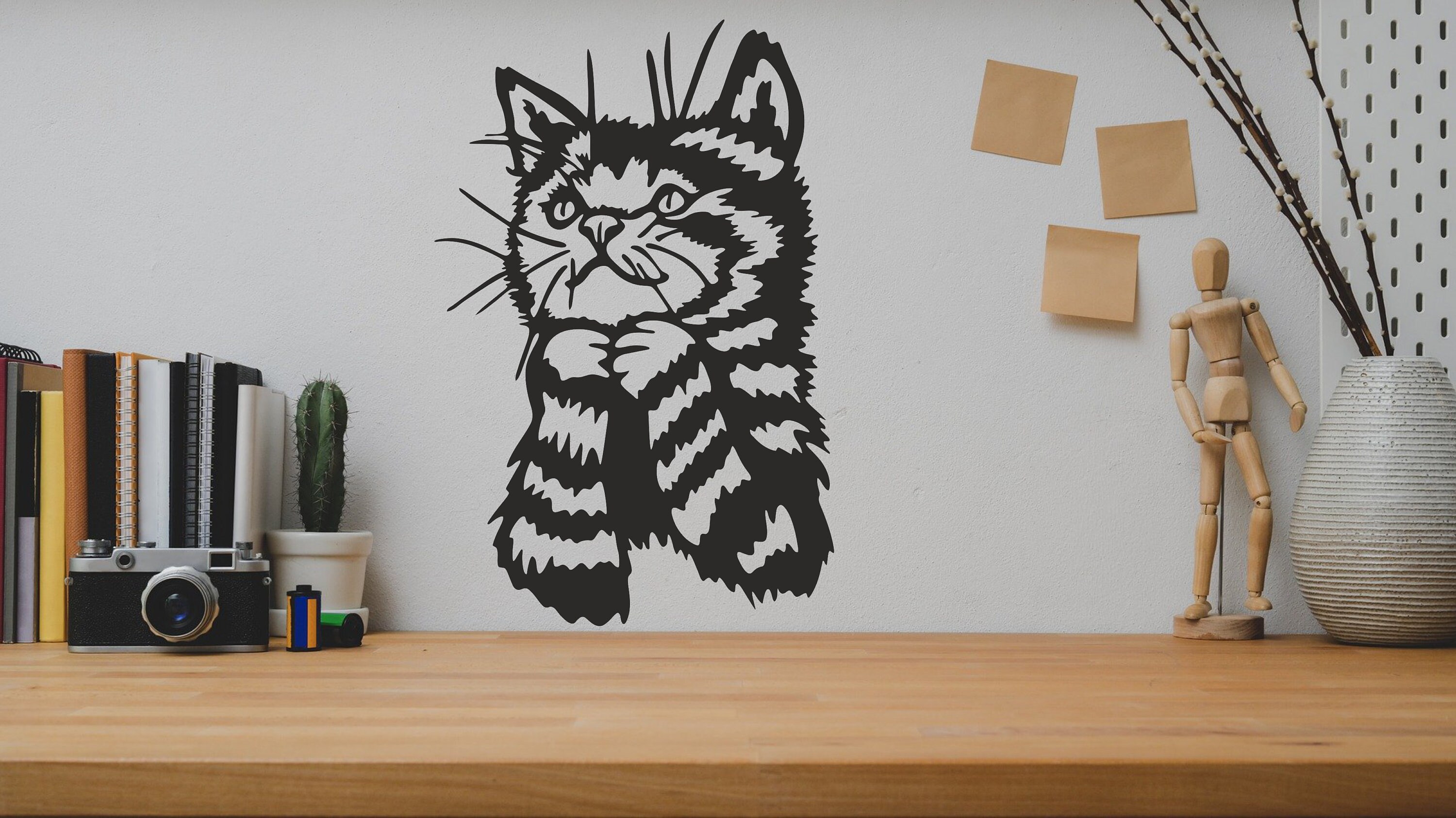 Cat SVG/DXF Digital Download Pdf, Dxf, Cdr, Ai, Svg Laser CNC Plasma ...