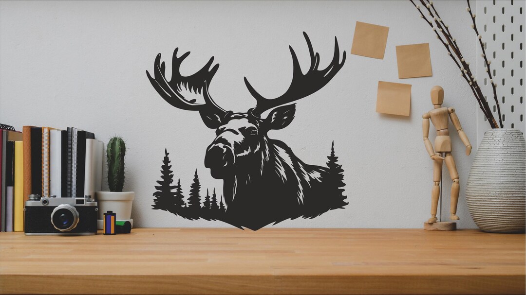 Reindeer SVG Files - Reindeer DXF Files - Digital Download Pdf, Dxf ...