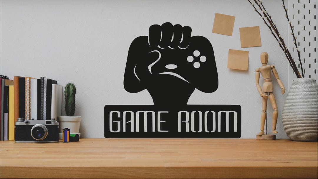 Game Room SVG/DXF - Digital Download (dxf, Svg, Pdf, Cdr, Ai) - Laser ...