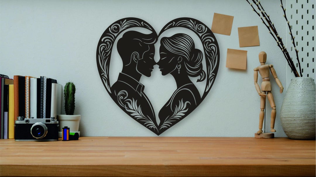 Couple SVG/DXF - Couple Dxf - Couple Svg - Digital Download Svg,dxf,pdf ...