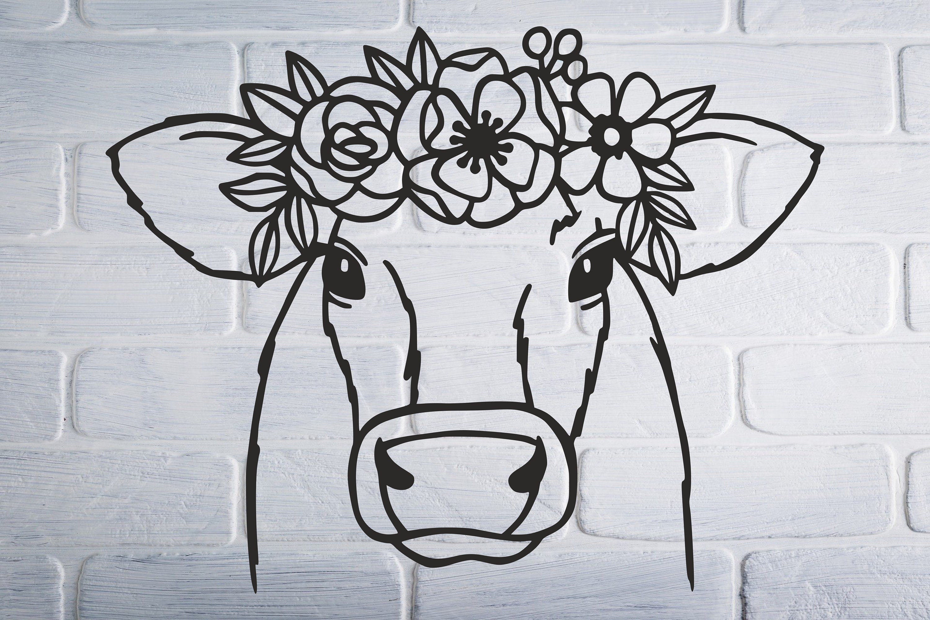 Cow SVG/DXF Digital Download dxf, Svg, Pdf, Cdr, Ai Laser CNC Plasma ...