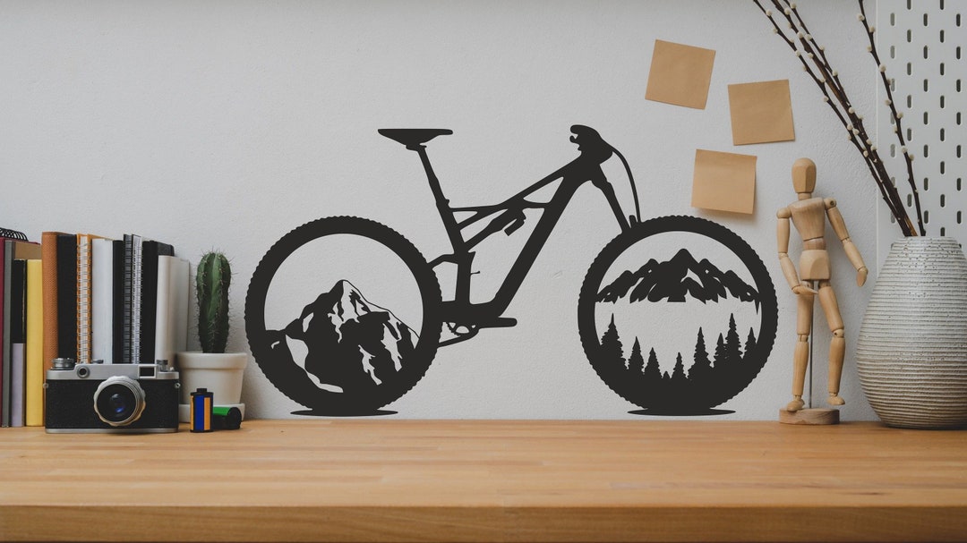 Bike SVG/DXF -mountain Svg/dxf - Digital Download (dxf, Svg, Pdf, Cdr ...