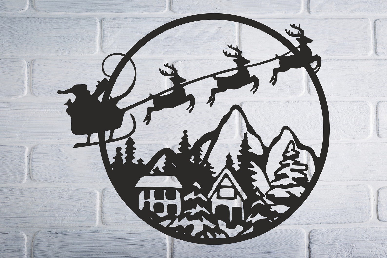 Navidad SVG/DXF - Descarga digital (Dxf, Svg, Pdf, Cdr, Ai) - Láser CNC ...