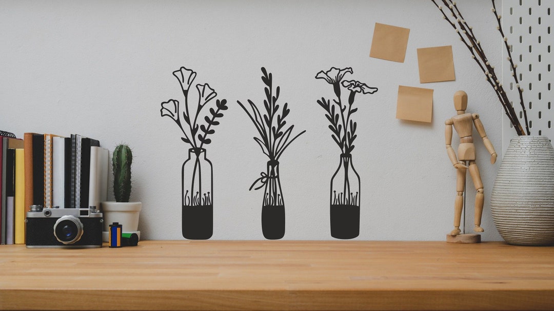 Blume SVG/DXF - Digitaler Download (Dxf, SVG, Pdf, Cdr, Ai) - Laser CNC ...