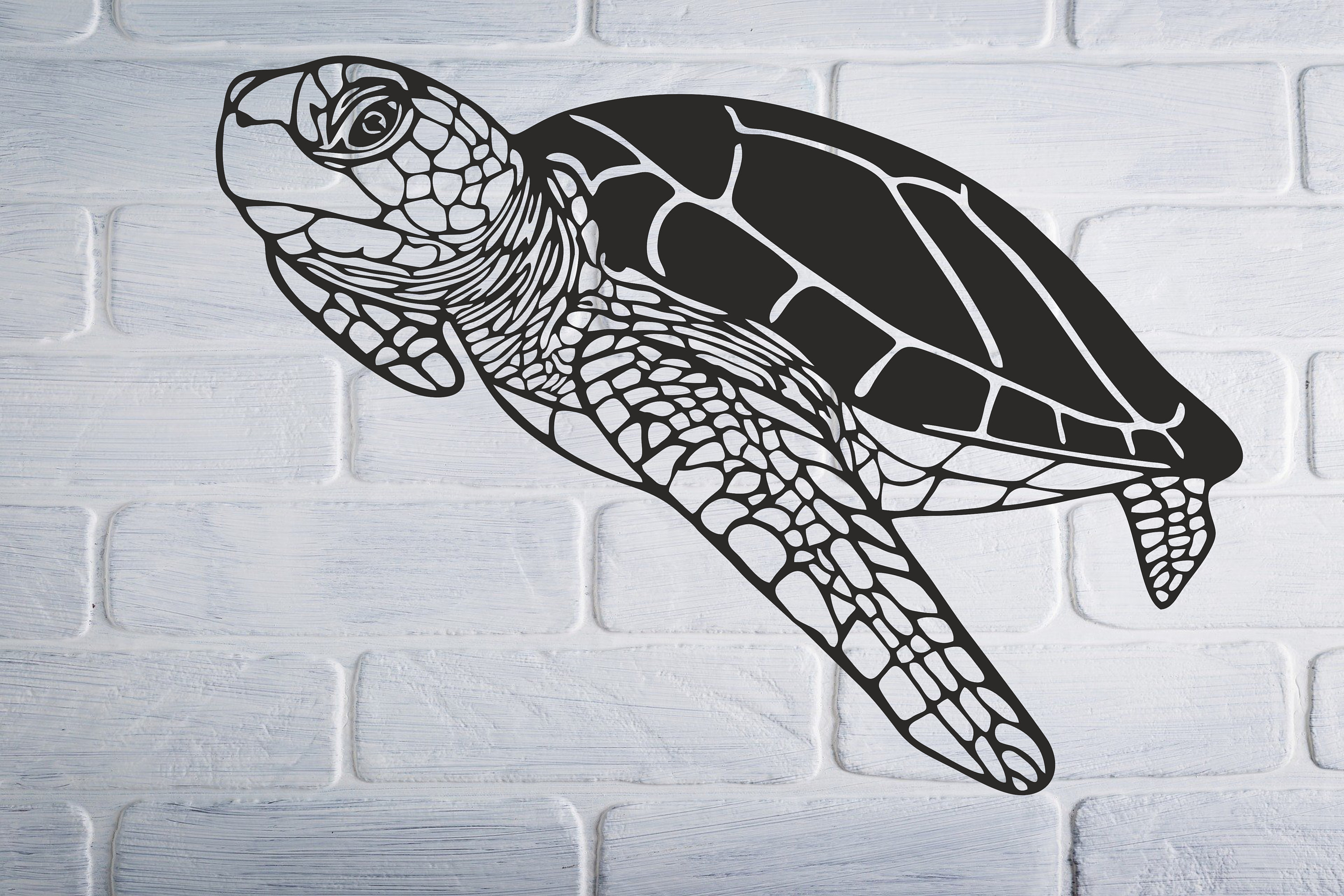 Tortoise SVG/DXF Digital Download Pdf, Dxf, Cdr, Ai, Svg Laser CNC ...