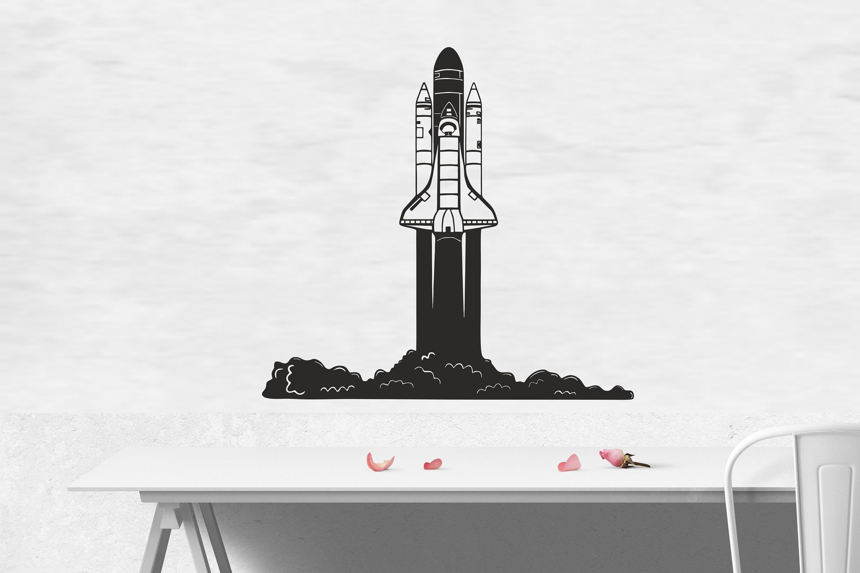 Space Shuttle SVG/DXF Digital Download dxf, Svg, Pdf, Cdr, Ai Laser CNC ...