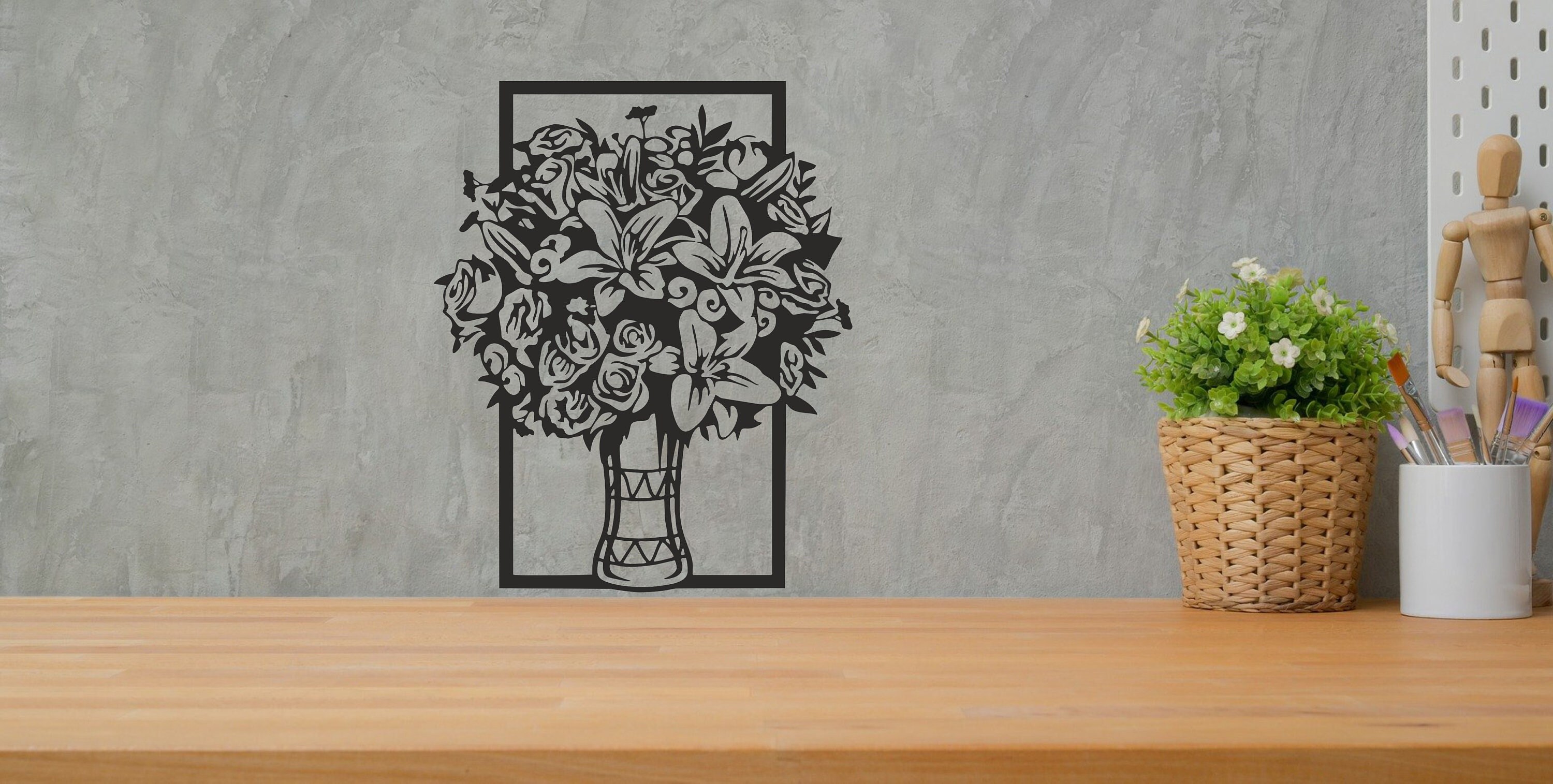 Flower SVG/DXF Digital Download dxf, Svg, Pdf, Cdr, Ai Laser CNC Plasma ...