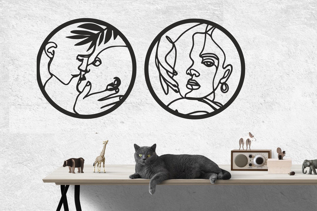 Line Art SVG/DXF - Digital Download (dxf, Svg, Pdf, Cdr, Ai) - Laser ...