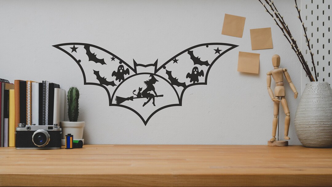 Bat SVG/DXF Halloween Svg/dxf Digital Download Svg,dxf,pdf,ai,cdr ...