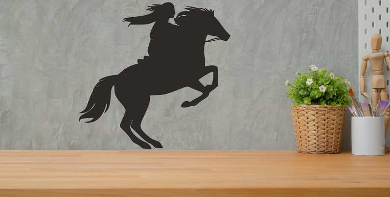 Caballo SVG/DXF - Descarga digital Pdf, Dxf, Cdr, Ai, Svg - Láser CNC ...