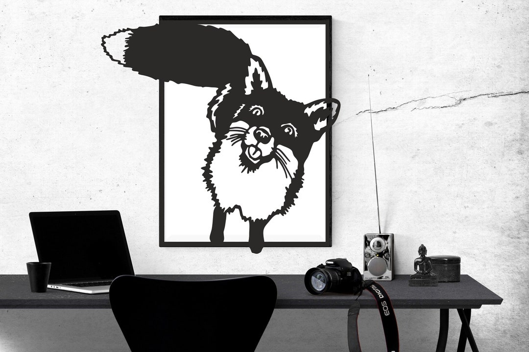 Fox SVG/DXF - Digital Download Pdf, Dxf, Cdr, Ai, Svg - Laser CNC ...