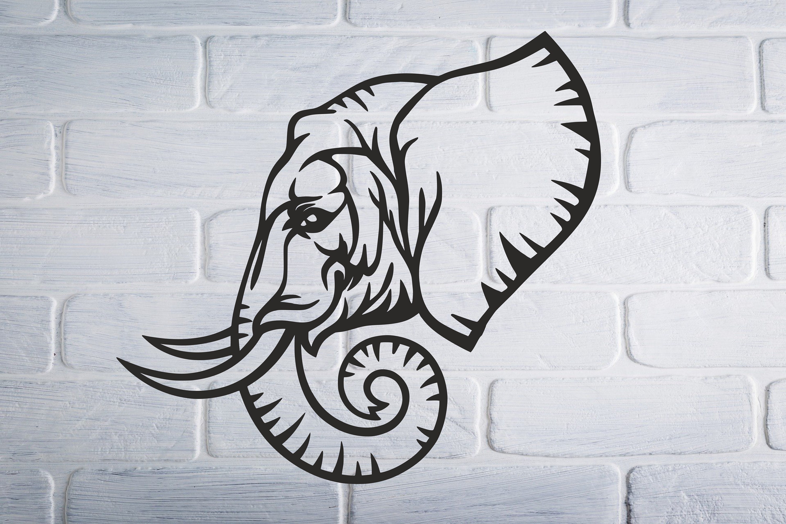Elephant SVG/DXF Digital Download Pdf Dxf Cdr Ai Svg - Etsy