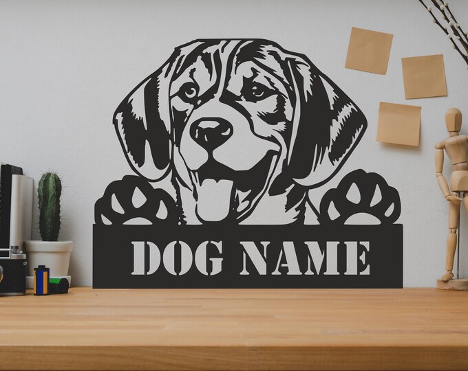 Beagle Dog Plasma Cut File - Etsy