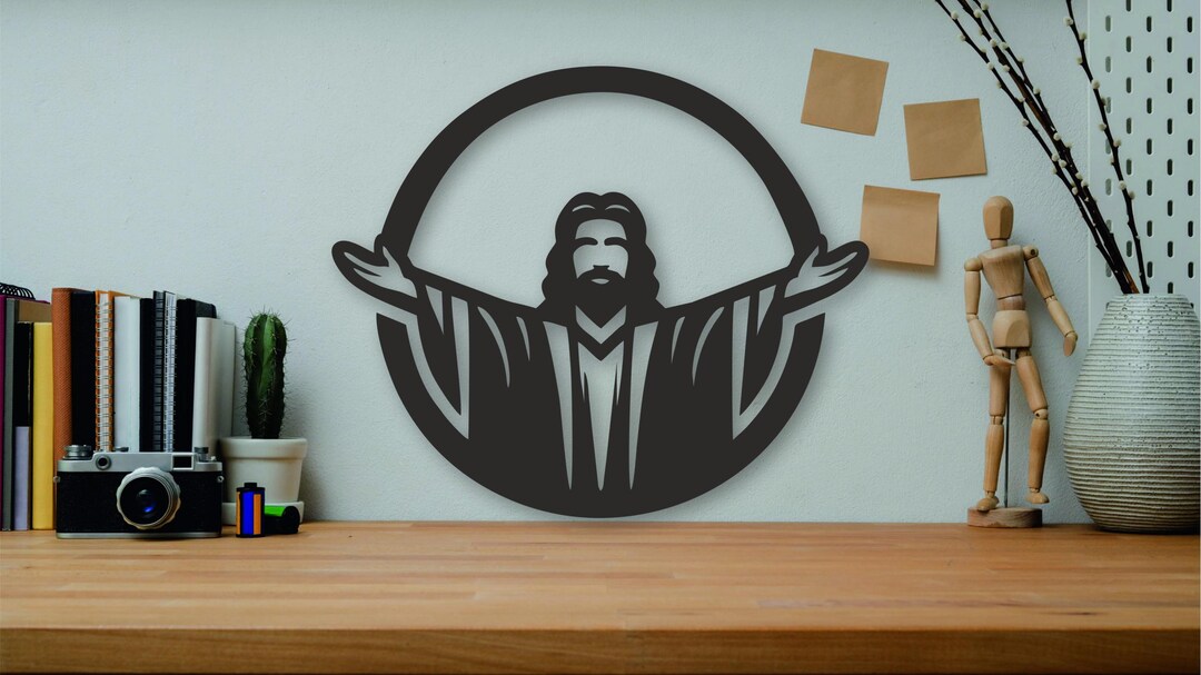 Jesus SVG/DXF - Jesus Dxf - Jesus Svg - Digital Download (dxf, Svg, Pdf ...