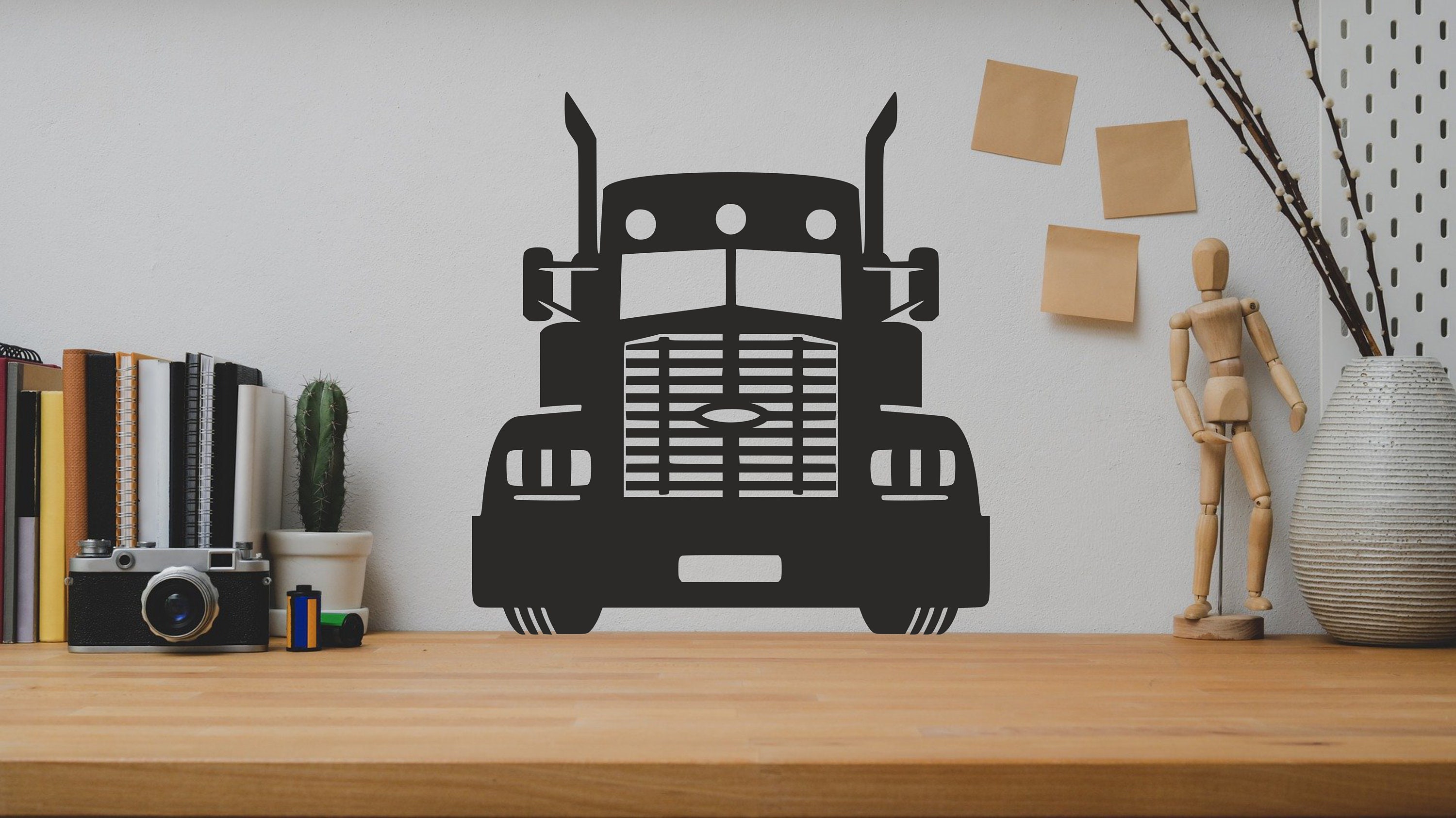 Truck SVG/DXF - Digital Download (dxf, Svg, Pdf, Cdr, Ai) - Laser CNC ...