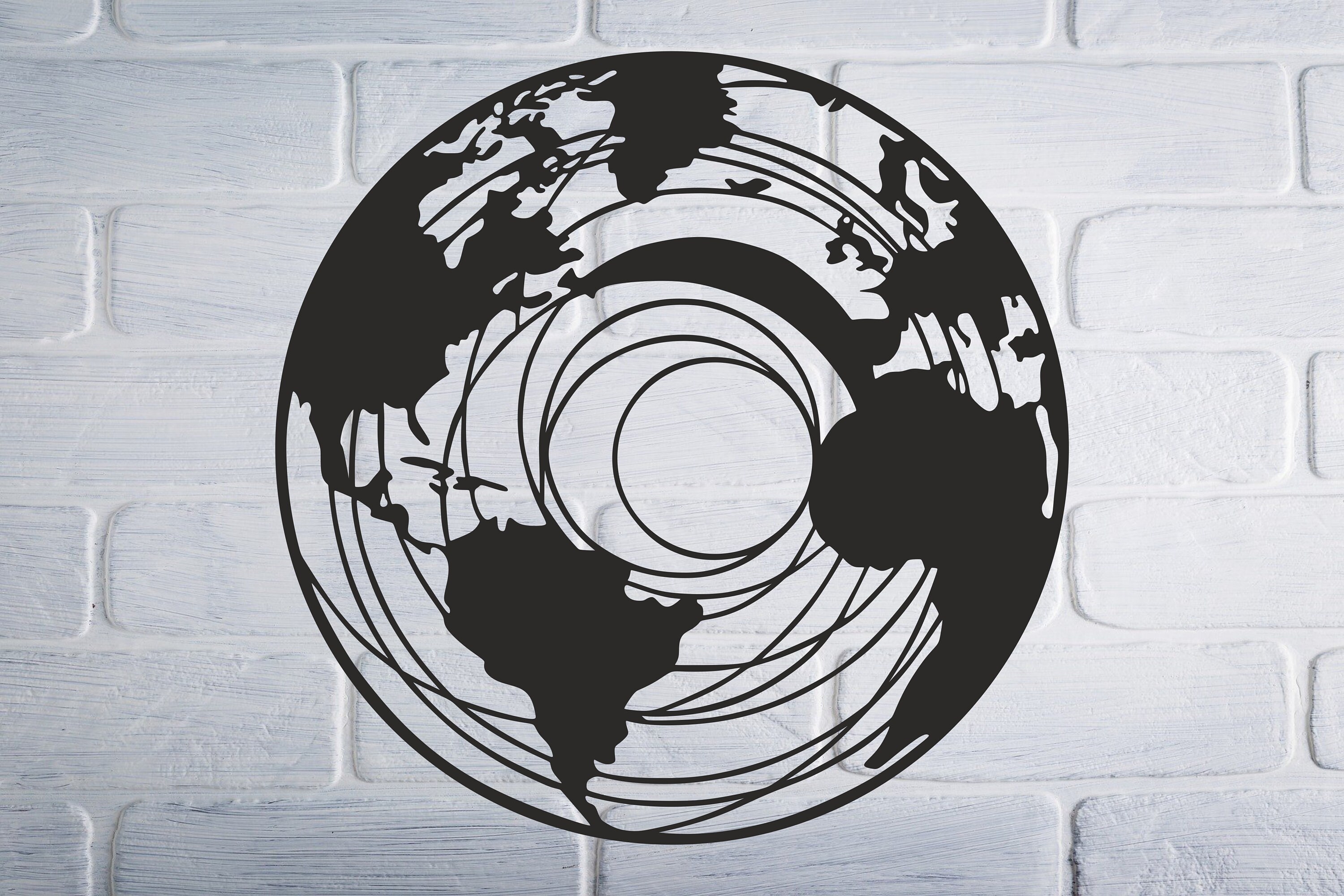 World Map SVG/DXF Digital Download dxf, Svg, Pdf, Cdr, Ai Laser CNC ...