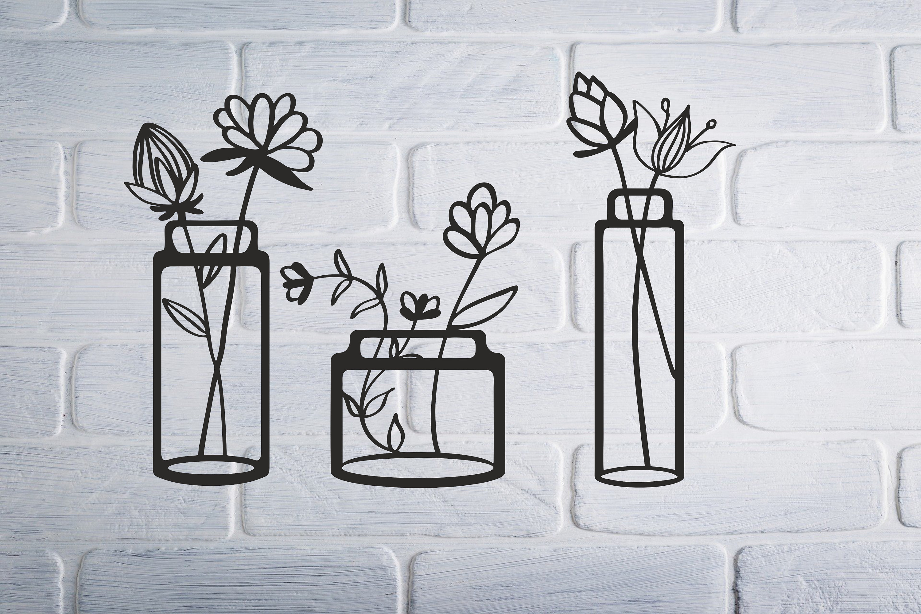 Flower SVG/DXF - Digital Download Svg,dxf,pdf,ai,cdr - Laser Cnc Plasma ...