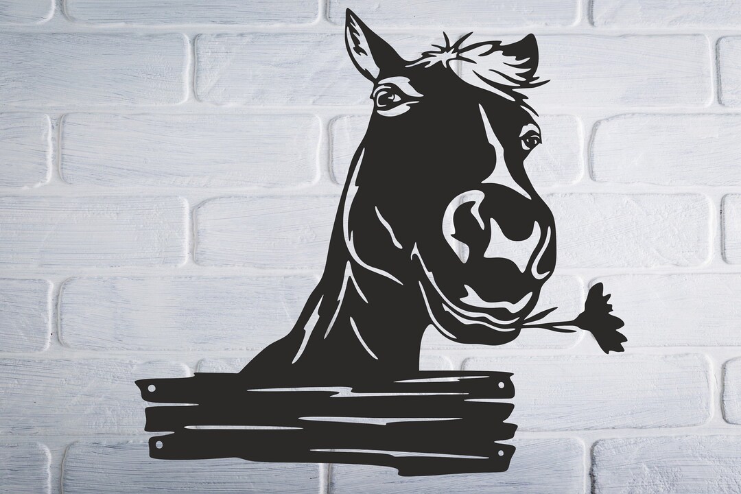 Horse SVG/DXF - Digital Download Pdf, Dxf, Cdr, Ai, Svg - Laser CNC ...