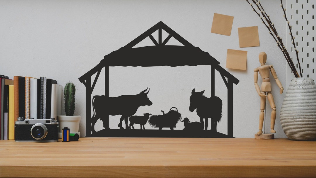 Farm SVG/DXF - Digital Download (dxf, Svg, Pdf, Cdr, Ai) - Laser CNC ...