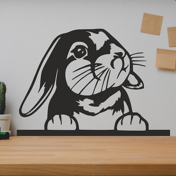 Rabbit Svg - Etsy