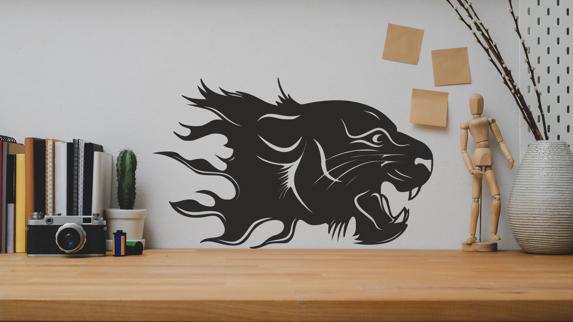 Panther SVG/DXF - Digital Download Pdf, Dxf, Cdr, Ai, Svg - Laser CNC ...