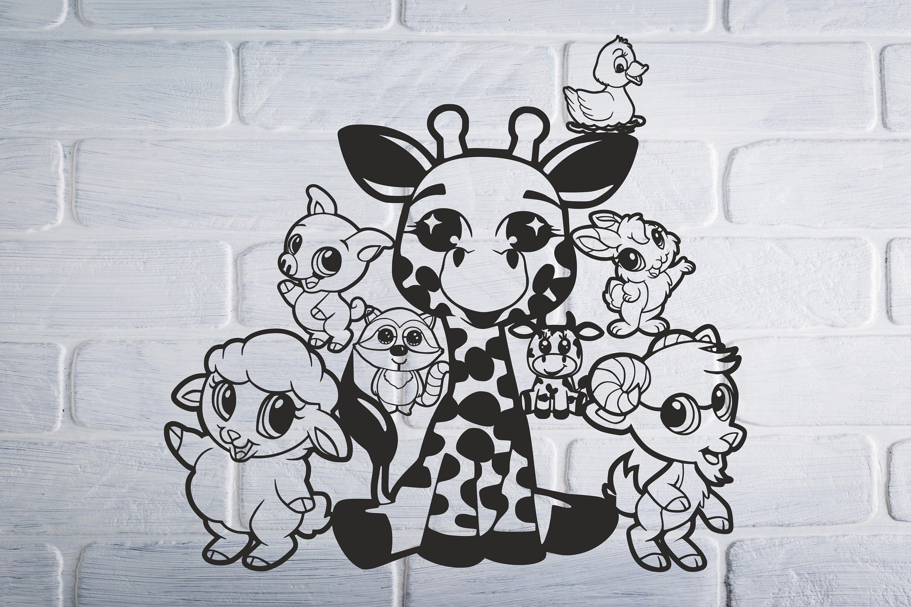 Animal SVG/DXF Digital Download Pdf, Dxf, Cdr, Ai, Svg Laser CNC Plasma ...