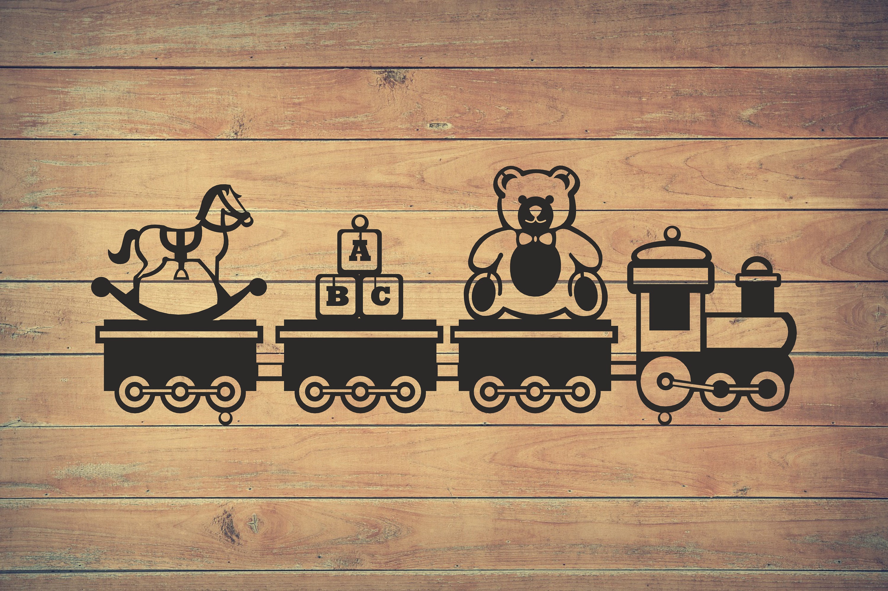 Train SVG/DXF - Digital Download Svg,dxf,pdf,ai,cdr - Laser Cnc Plasma ...