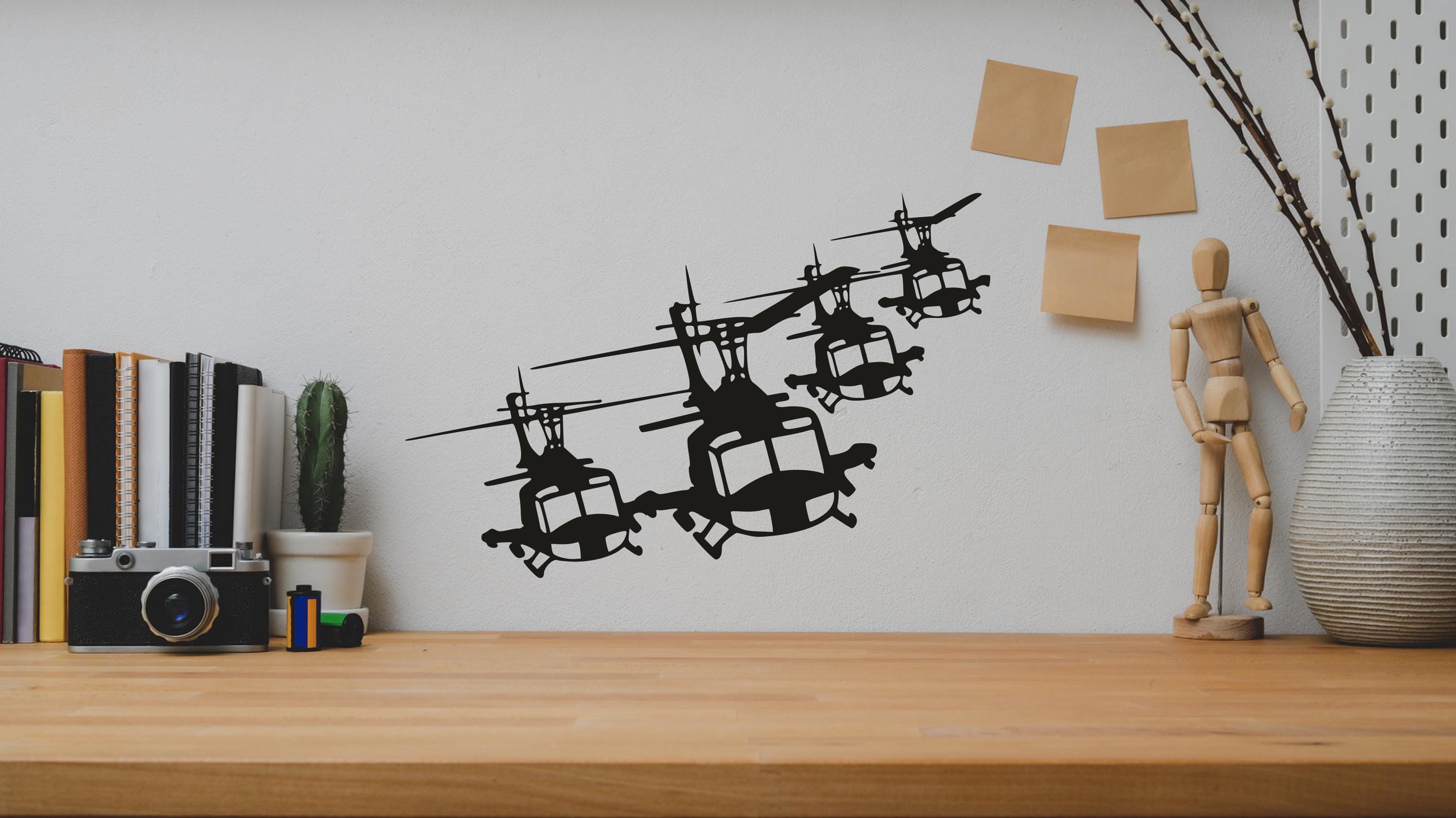 Helicopter SVG/DXF - Digital Download Pdf, Dxf, Cdr, Ai, Svg - Laser ...