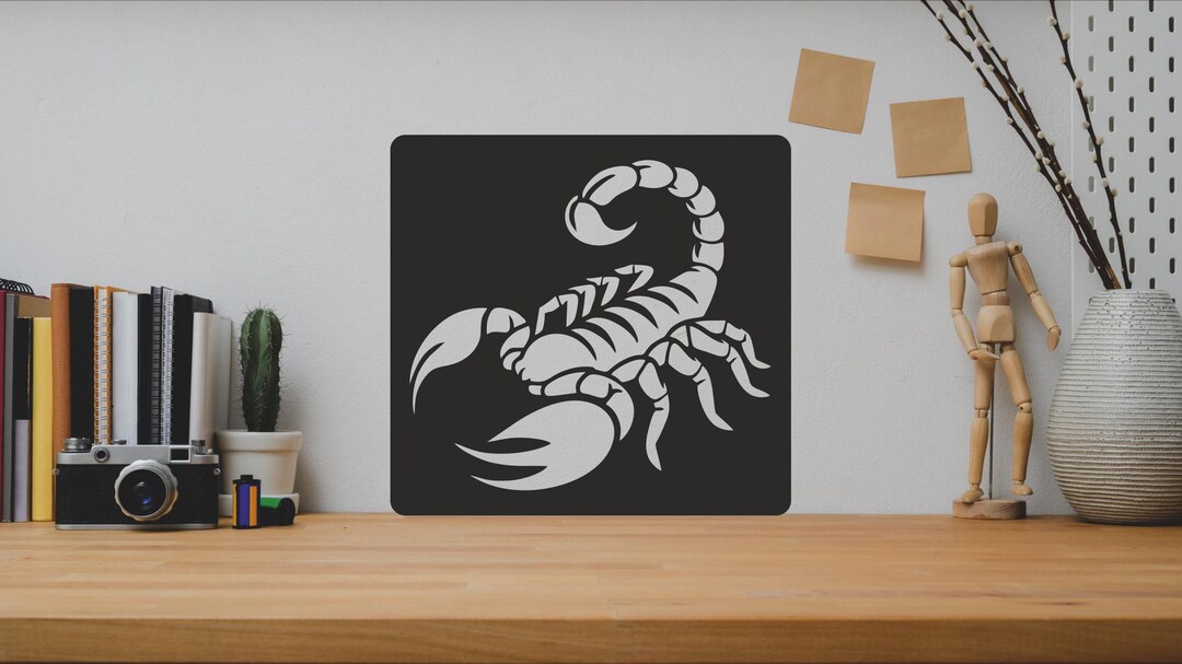 Scorpion SVG/DXF - Digital Download (dxf, Svg, Pdf, Cdr, Ai) - Laser ...