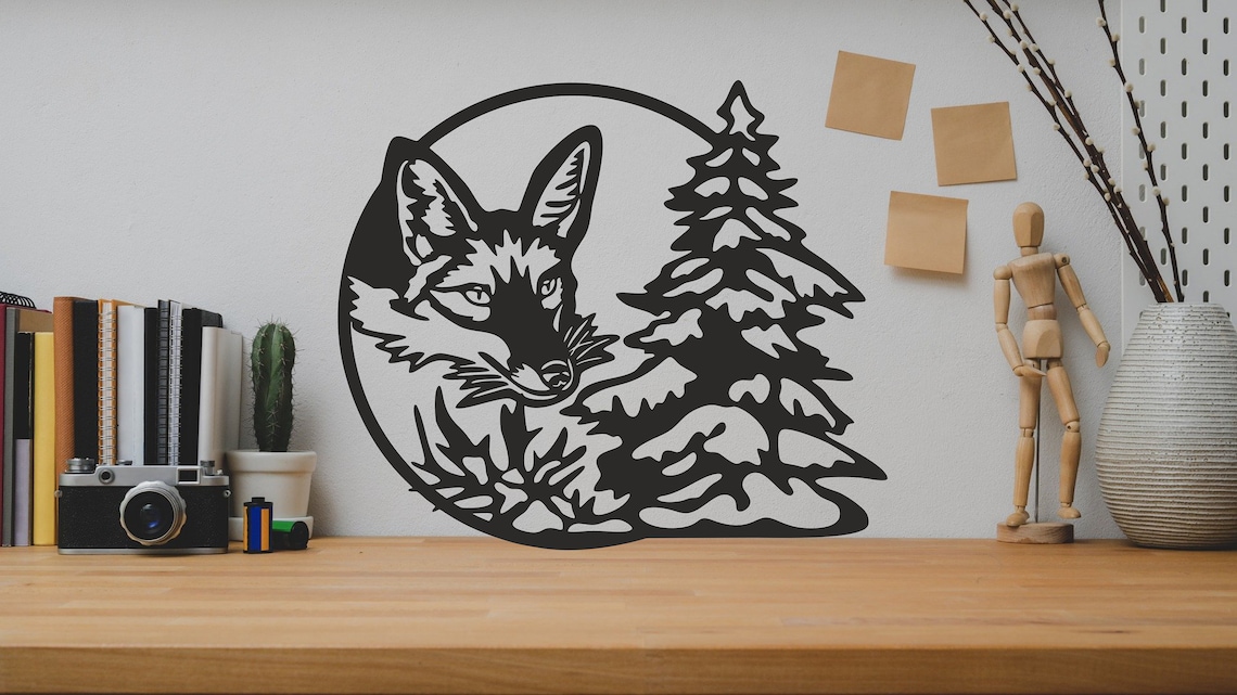Fox SVG/DXF Digital Download Pdf, Dxf, Cdr, Ai, Svg Laser CNC Plasma ...
