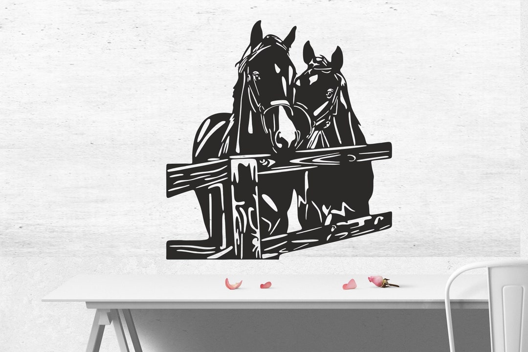 Horse SVG/DXF - Digital Download Pdf, Dxf, Cdr, Ai, Svg - Laser CNC ...