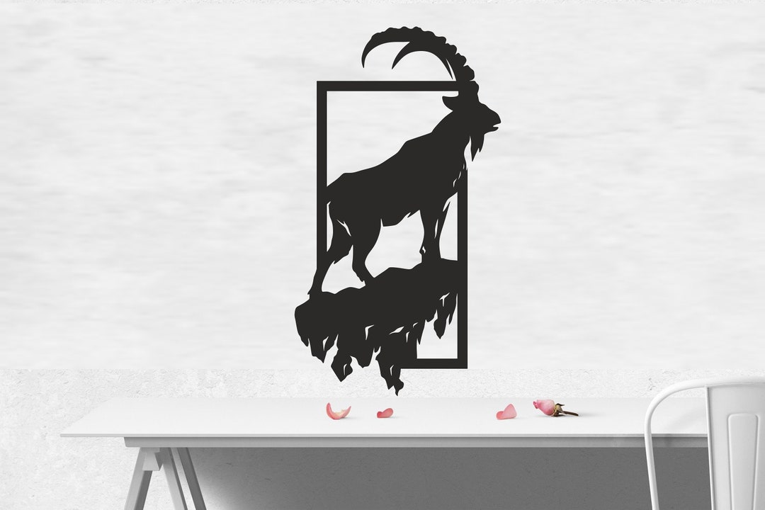 Goat SVG/DXF - Digital Download (dxf, Svg, Pdf, Cdr, Ai) - Laser CNC ...