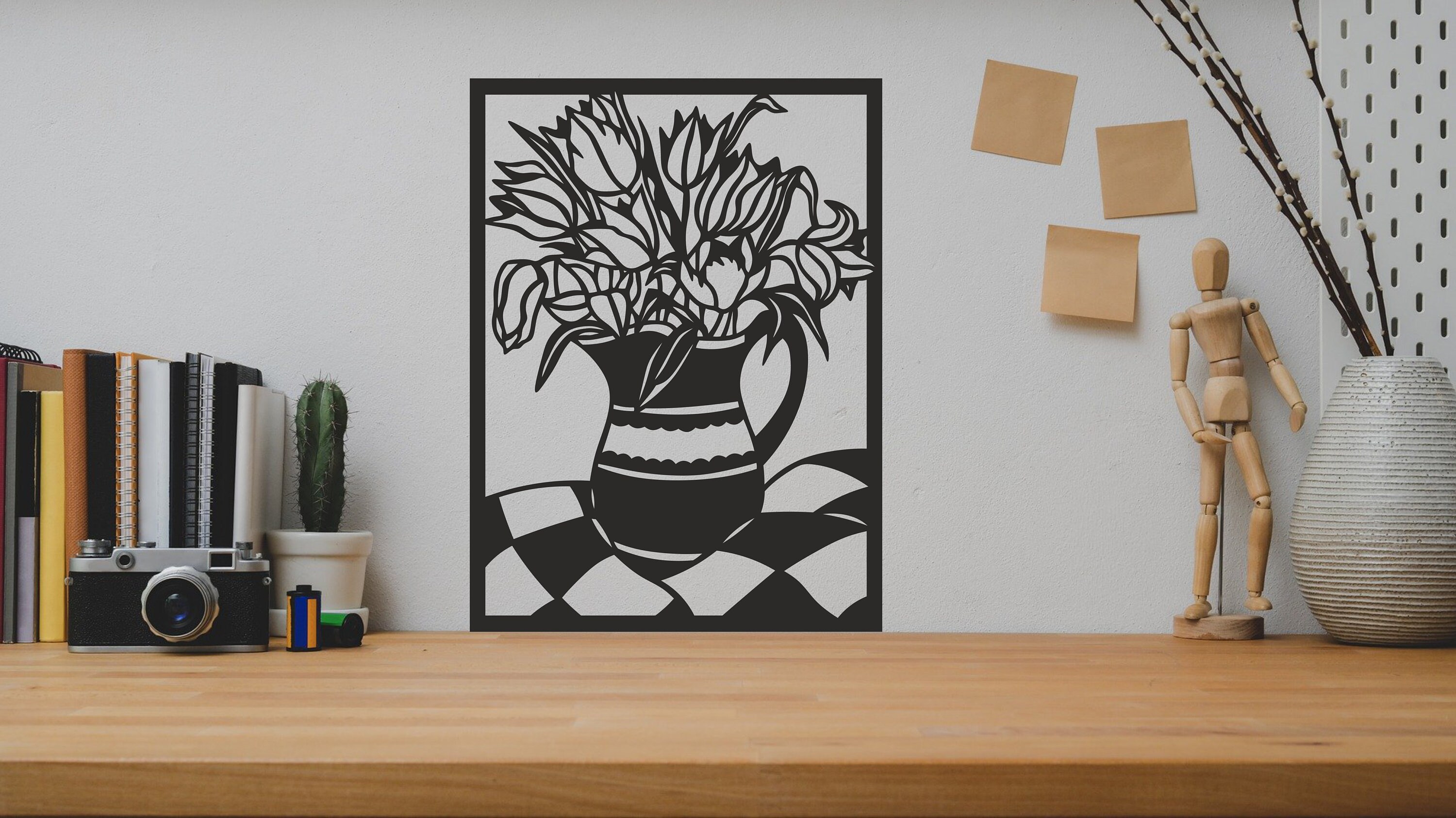 Flower SVG/DXF - Digital Download (dxf, Svg, Pdf, Cdr, Ai) - Laser CNC ...