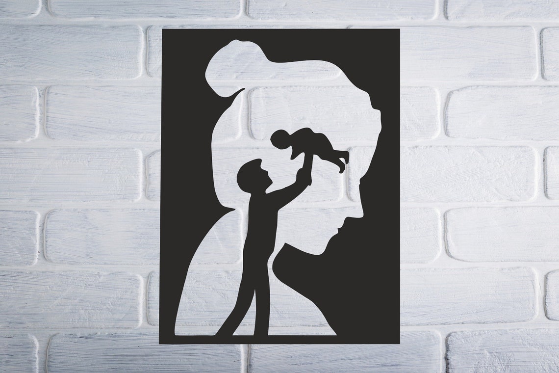 Family SVG/DXF Digital Download dxf, Svg, Pdf, Cdr, Ai Laser CNC Plasma ...