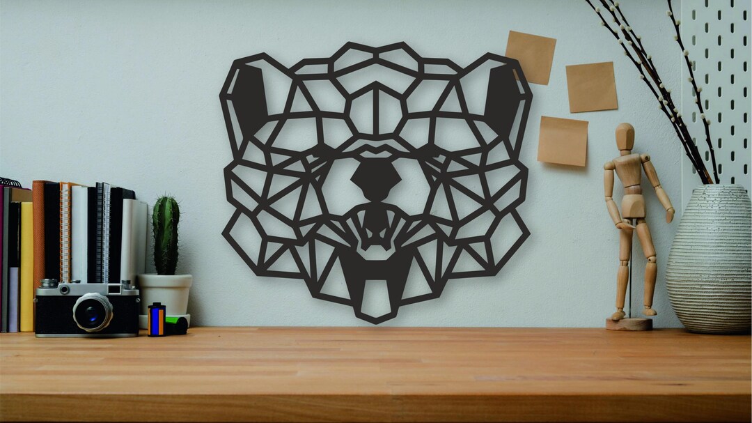 Geometric Wolverine SVG/DXF - Digital Download Pdf, Dxf, Cdr, Ai, Svg ...