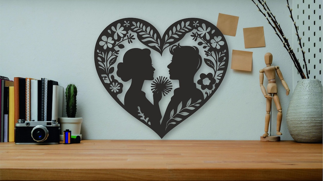 Couple SVG/DXF - Couple Dxf - Couple Svg - Digital Download Svg,dxf,pdf ...