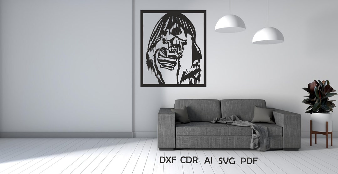 Skrull SVG/DXF - Digital Download Svg,dxf,pdf,ai,cdr - Laser Cnc Plasma ...