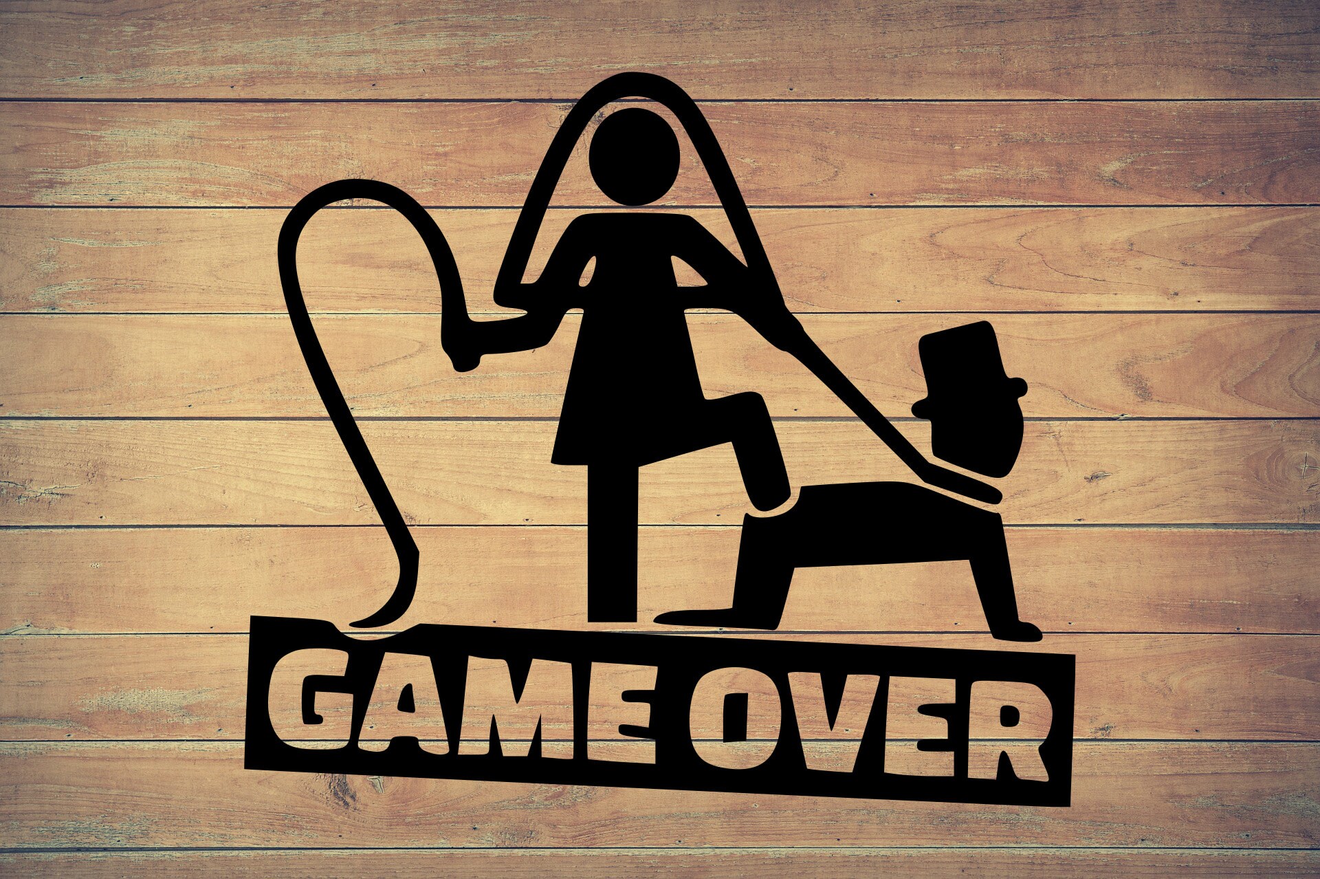 Game Over SVG/DXF - Digital Download (dxf, Svg, Pdf, Cdr, Ai) - Laser ...