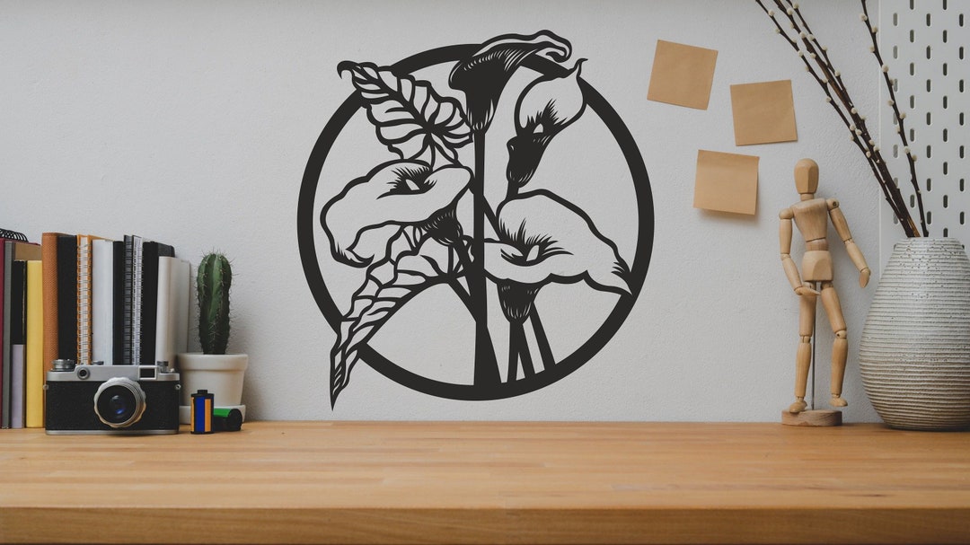 Flower SVG/DXF - Digital Download (dxf, Svg, Pdf, Cdr, Ai) - Laser CNC ...