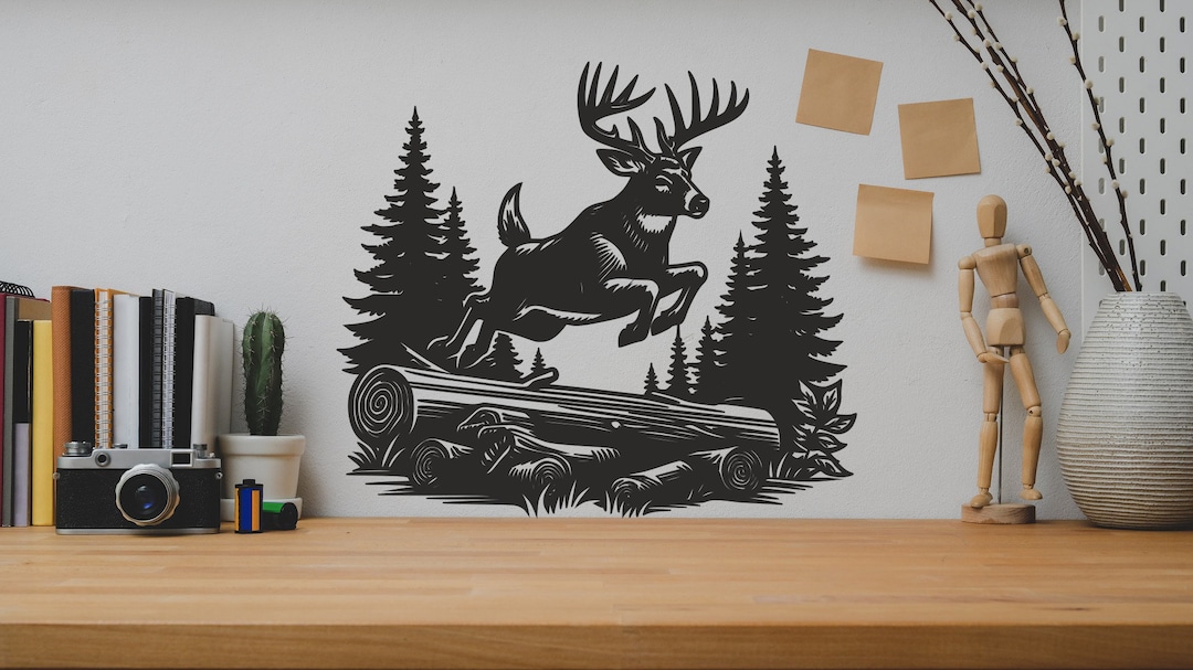 Deer SVG Files - Deer DXF Files - Digital Download Pdf, Dxf, Cdr, Ai ...