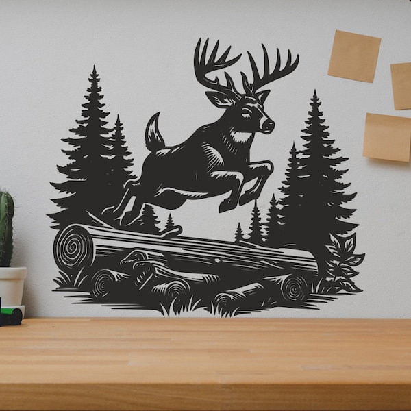 Deer Svg - Etsy